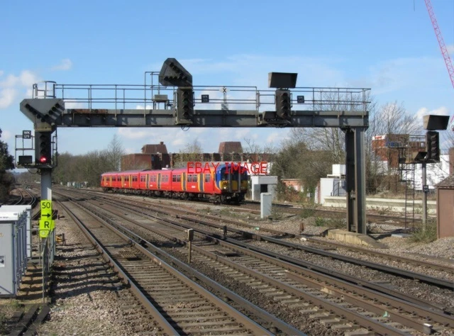 PHOTO CLASS 455 455706 At Surbiton 31/03/13 £1.65 - PicClick UK