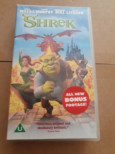 SHREK 2 - Dreamworks - Vhs Video EUR 13,90 - PicClick DE