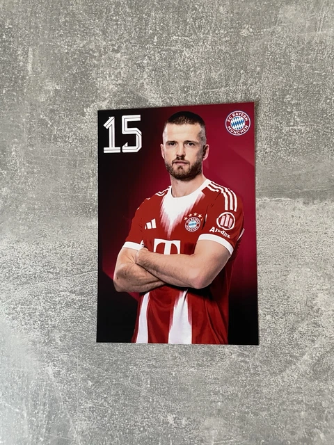 ERIC DIER AUTOGRAMMKARTE/AUTOGRAMMFOTO FC Bayern München 2025/26 25/26 ...