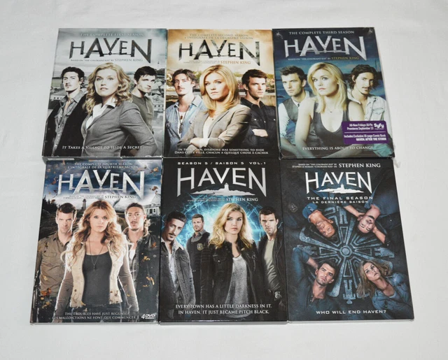 HAVEN COMPLETE SERIES DVD Seasons 1-6 Box Sets TV Show R1 WS Stephen ...
