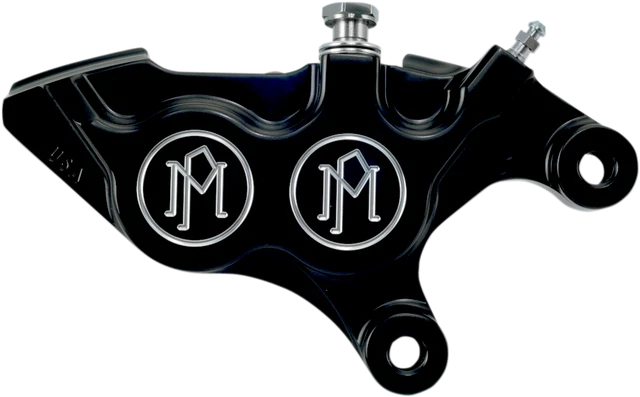 PERFORMANCE MACHINE FRONT 4-Piston Direct Bolt-On Caliper 0052-2414-BM ...