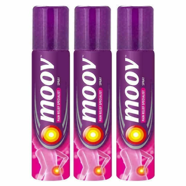 MOOV PAIN RELIEF Spray Ayurvedic Formula For Back Pain Joint Pain 50g ...