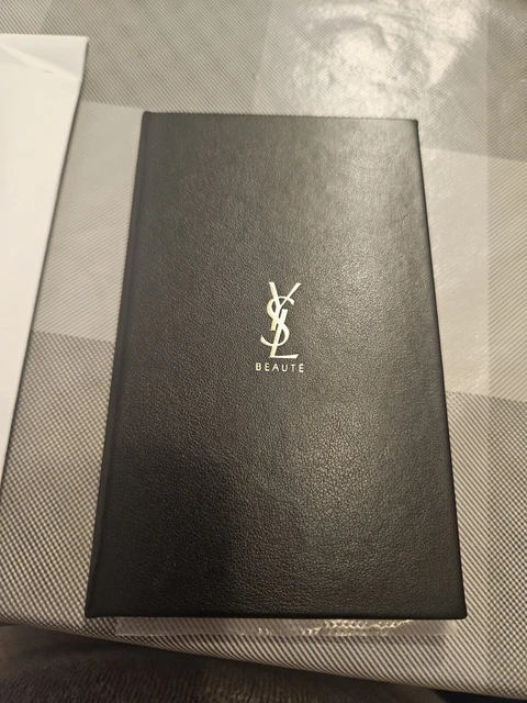 YVES SAINT LAURENT (YSL) Beaute black & Gold small notebook/notepad EUR ...