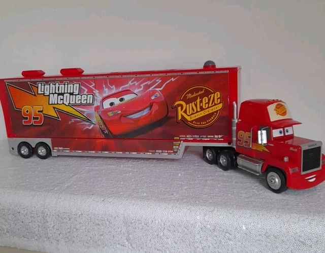 TALKING DISNEY PIXAR Cars Mack Hauler Truck Carry Case 60 cm Long £22. ...
