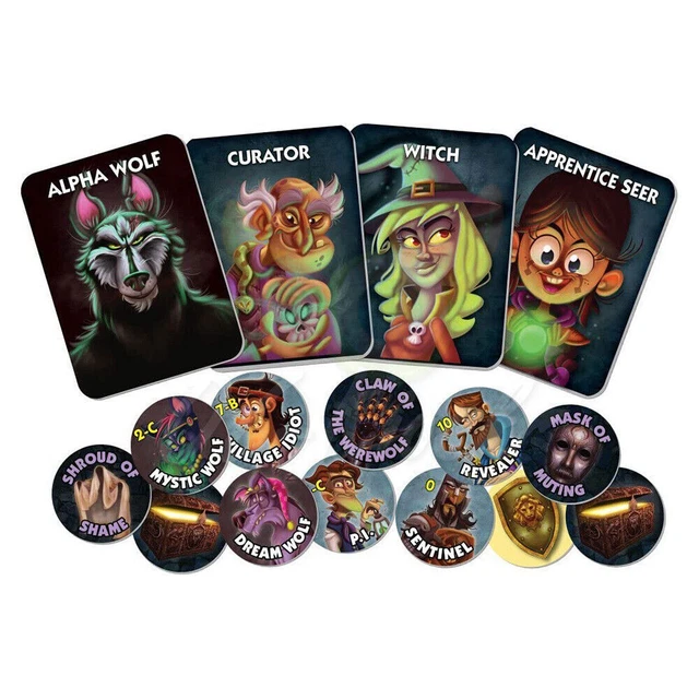 ONE NIGHT ULTIMATE Werewolf / Deluxe /Alien/Super Villains/Vampire ...
