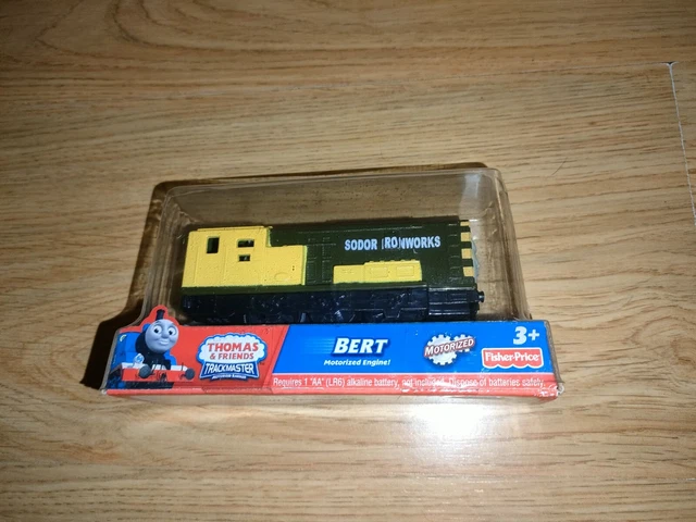 TRACKMASTER THOMAS AND Friends BERT Motorized Engine By Fisher Price. £ ...