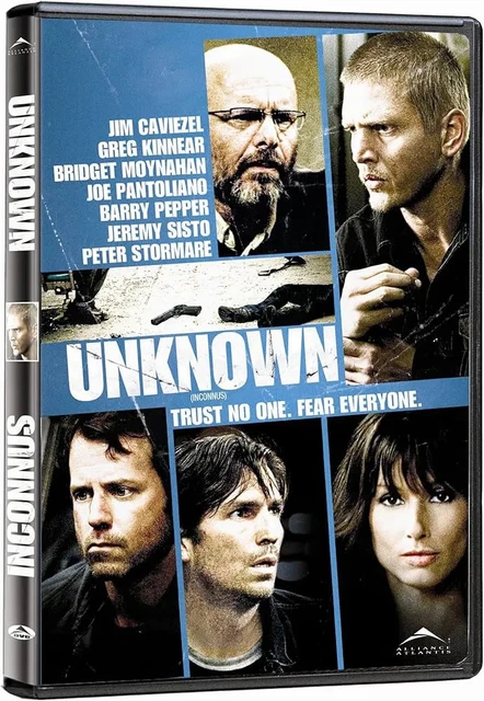UNKNOWN (DVD, 2006, Widescreen) James Caviezel, Greg Kinnear, Bridget Moynahan £3.87 - PicClick UK