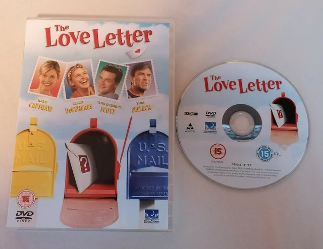 DVD - THE Love Letter Tom Selleck Ellen DeGeneres Kate Capsaw PAL UK R2 $4.39 - PicClick AU