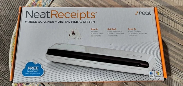 NEAT DESK ND1000 Desktop Scanner and Digital Filing System $70.00 ...