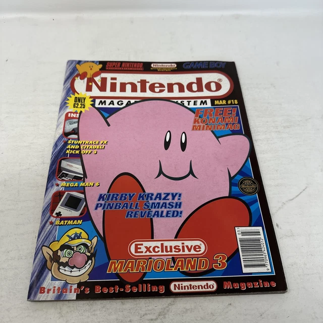OFFICIAL NINTENDO MAGAZINE Issue No.18 *March 1994* £5.45 - PicClick UK