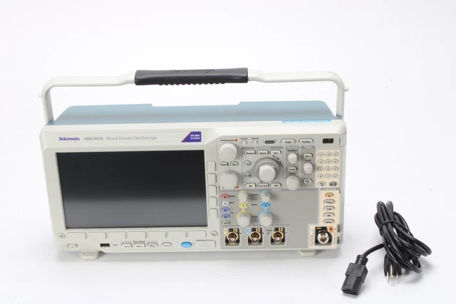 TEKTRONIX MDO3032 350MHZ 2-Ch 2.5 GSa/s Mixed Domain Oscilloscope W ...