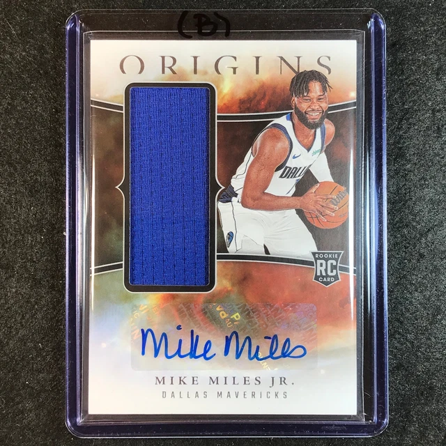 2023-24 ORIGINS MIKE MILES JR. Rookie Jersey Auto Base #MMJ (B) EUR 26 ...