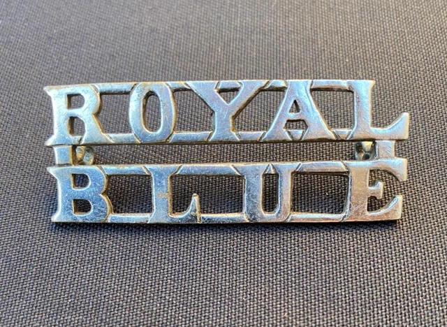 ROYAL BLUE SCRIPT Bus Coach Cap Badge £45.00 - PicClick UK