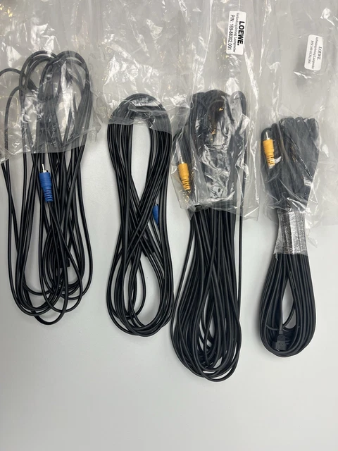 LOEWE BY BOSE Jewel Speaker Cable Set 4x Pieces Lifestyle & Acoustimass ...