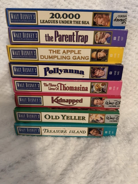 WALT DISNEYS STUDIO Film Collection VHS Set Of 8 Classic Find! $55.88 ...