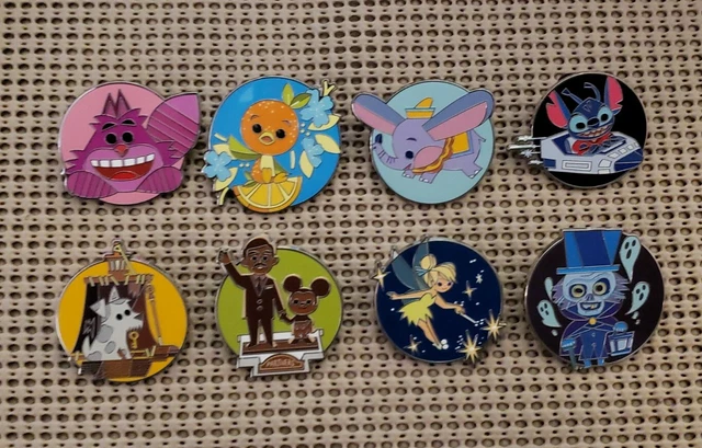Disney Mystery Pins Joey Chou Design Disneyland Complete Set Of 8 33