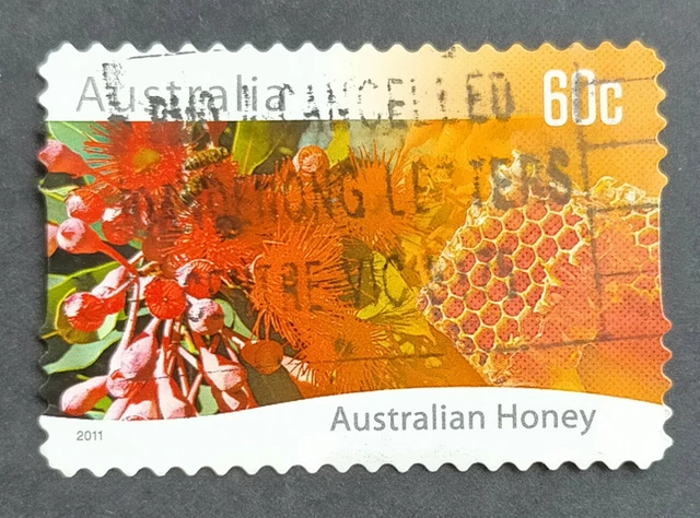 USED AUSTRALIA STAMP 2011 Native Plants Eukalyptus Australian Honey $0. ...