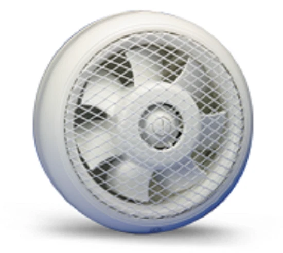 FANTECH WALL/WINDOW EXHAUST FAN 25W 240V Round 225mm Duct Diameter ...