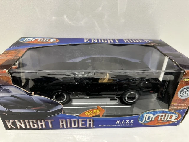 VINTAGE ERTL JOYRIDE 1:18 Knight Rider KITT 1982 Pontiac Firebird 1st ...