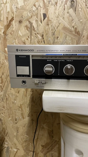 AMPLIFICATEUR KENWOOD STEREO Integrated Amplifier Model Ka-555 ...