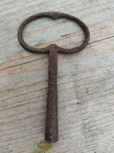 CLÉ HORLOGE PENDULE pendulette comtoise carré 5,25 mm uhr french clock ...