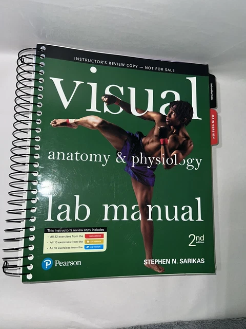 VISUAL ANATOMY & Physiology 2nd Ed Instructor’s Review Sarikas Pearson GUC £47.11 - PicClick UK
