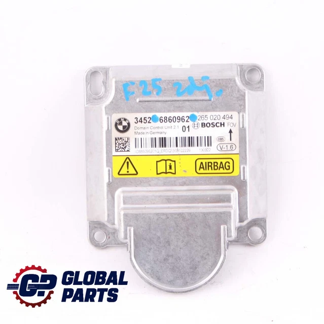 BMW X3 F25 ECU ICM Control Unit Air Module Bag Safety 6860962 ...