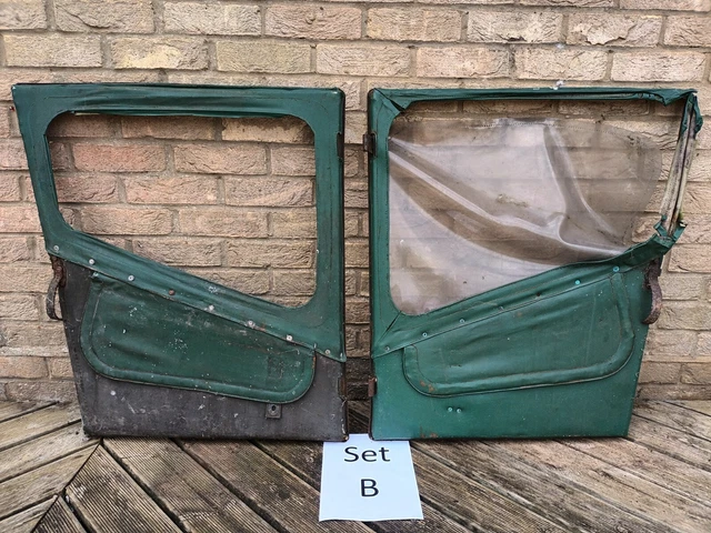 BRITISH ARMY MILITARY Vehicle Austin Champ Doors Pair - Set B £25.00 ...