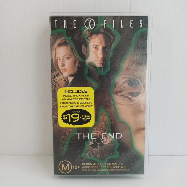 THE X FILES VHS Video Cassette File 12 The End David Duchovny Gillian ...