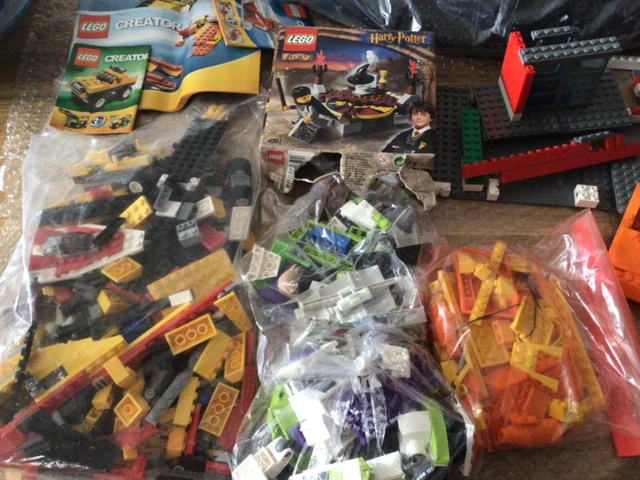 LARGE LEGO BUNDLE Job Lot Approx 12kg Mixed Pieces Bricks Genuine Lego ...