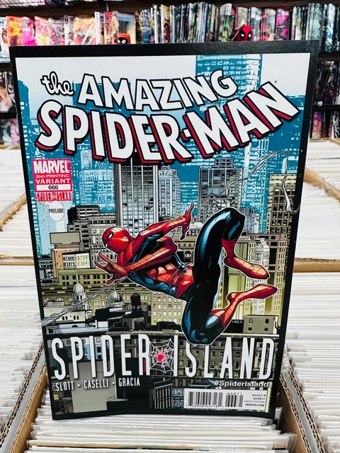 THE AMAZING SPIDER-MAN #666 2E Impression Du Monde Variante Marvel ...