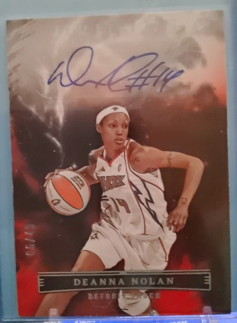 2023 DEANNA NOLAN Origins WNBA AUTOGRAPHE (06/49) DA-DNL Detroit Shock EUR 6,47 - PicClick FR