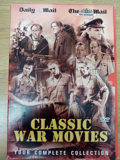 DAILY MAIL. CLASSIC War Movies. Your Complete Collection. DVD £18.00 ...