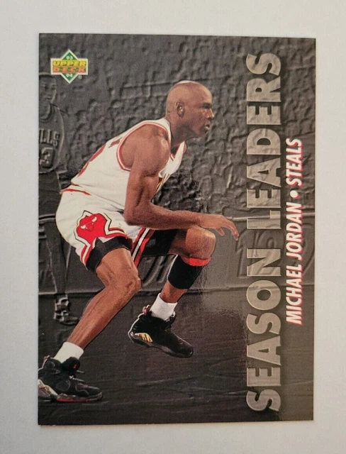 1993-94 UPPER DECK Michael Jordan Season Leaders Chicago Bulls #171 EUR ...