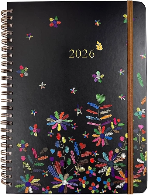 2026 DIARY A5 Week to View, Annual Monthly & Weekly Planner with Tabs ...