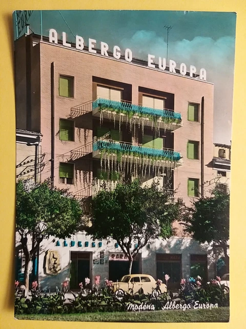 MODENA - ALBERGO Europa. Auto, Car, Voitures. EUR 4,00 - PicClick IT