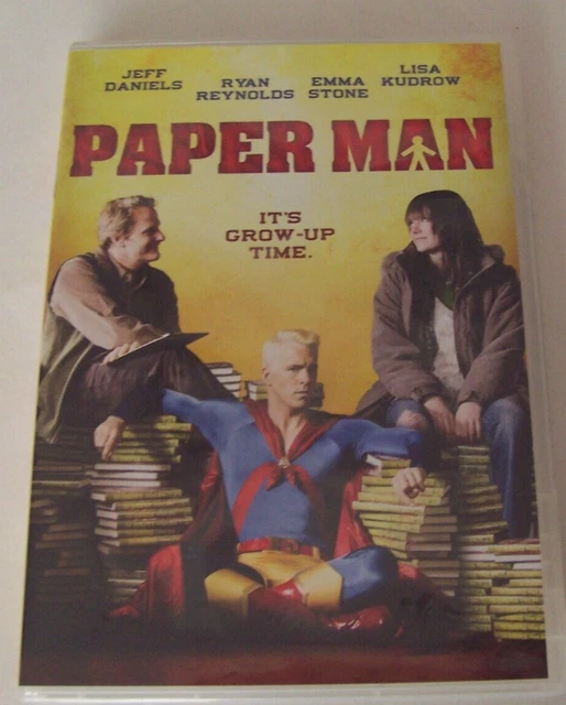DVD PAPER MAN - Ryan Reynolds, Jeff Daniels $10.00 - PicClick CA