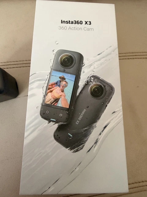 INSTA360 X3 360 Action Camera with 3 x Batteries £182.70 - PicClick UK