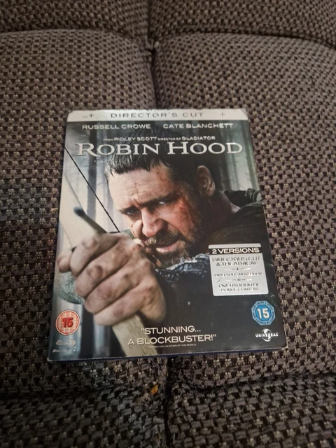 ROBIN HOOD-EXTENDED DIRECTOR'S Cut Russell Crowe 2010 Blu-ray EUR 7,05 - PicClick IT