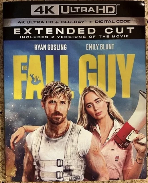 THE FALL GUY 2024 (4K UHD + Blu-ray And slipcover) No digital £8.15 - PicClick UK