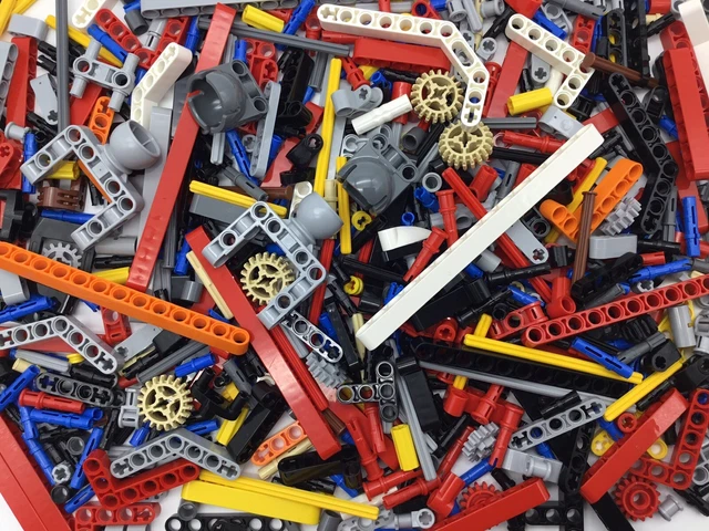 750 X LEGO® Technic Starter Set Liftarm Mix Konvolut 9398 Bulk Technik ...