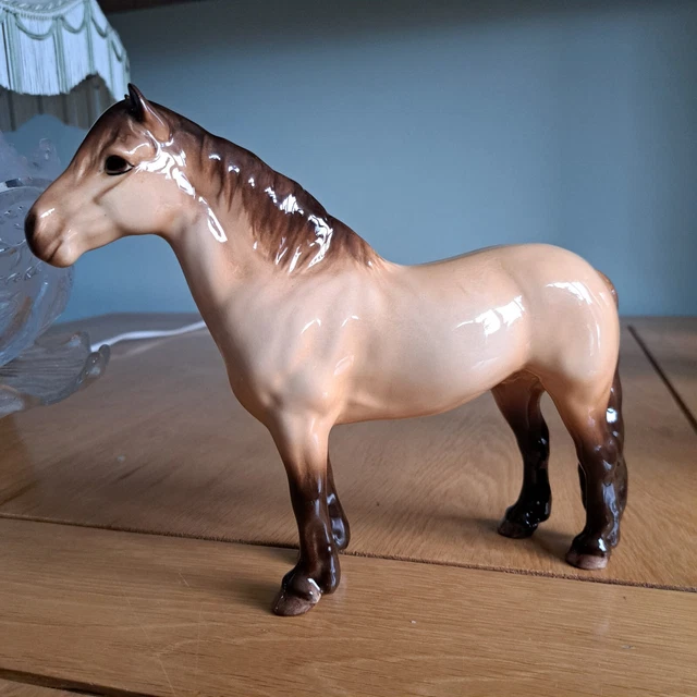 VINTAGE BESWICK HIGHLAND Pony Mackionneach Gloss £55.00 - PicClick UK