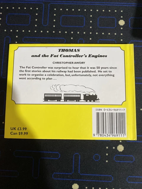 THOMAS AND THE Fat Controller's Engines Railway Series By Christopher ...