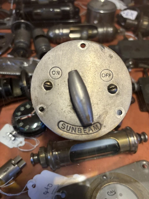 VINTAGE LUCAS MAGNETO SWITCH SUNBEAM Grand Prix Car VSCC VETERAN £250. ...