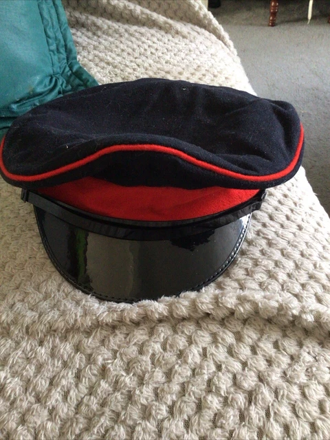 GENUINE BRITISH ARMY REME PEAK CAP/Hat ROYAL REGIMENTS Size 55 Visor ...