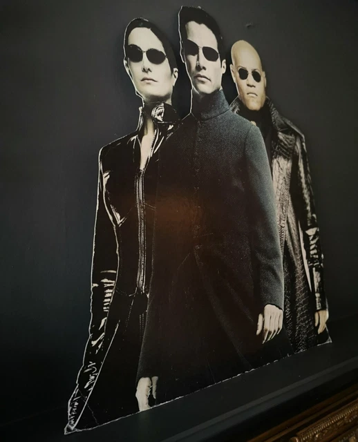 RARE MATRIX CARD Promo Display Neo Trinity Morpheus Film Movie ...