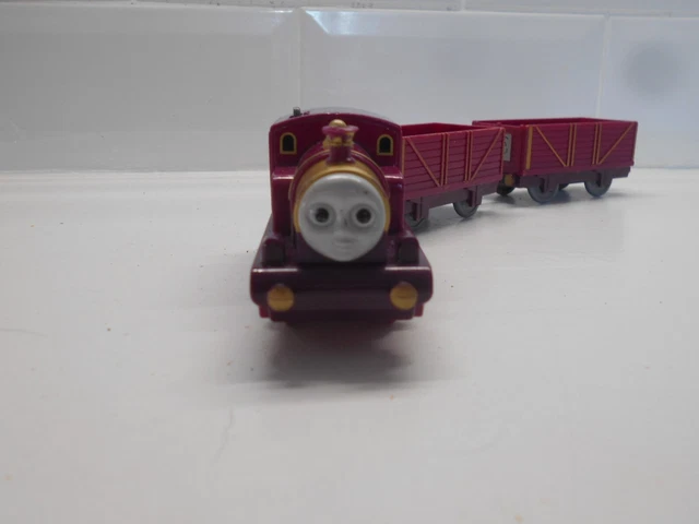 TOMY TRACKMASTER THOMAS the tank engine battery operated train lady £21 ...