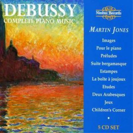 CLAUDE DEBUSSY COMPLETE Piano Music (Jones) (CD) Album EUR 40,75 - PicClick FR
