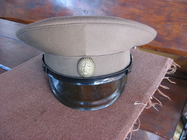 SOVIET ARMY FIELD ORIGINAL Cap Sz. 57 cockade USSR 1972 £24.31 ...