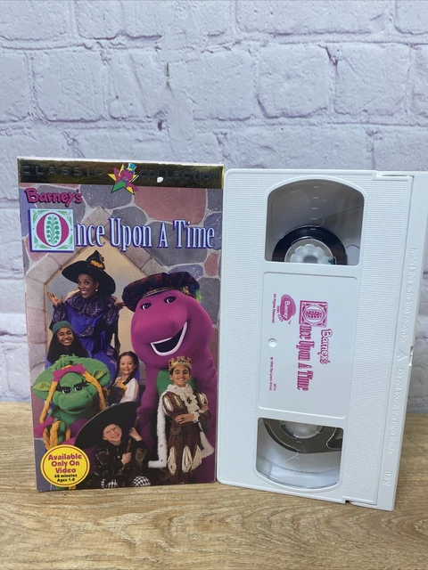 BARNEY - ONCE Upon a Time (VHS, 1996) EUR 11,03 - PicClick FR